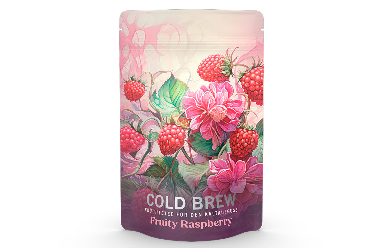 Cold Brew Früchtetee 'Fruity Raspberry' - 100g