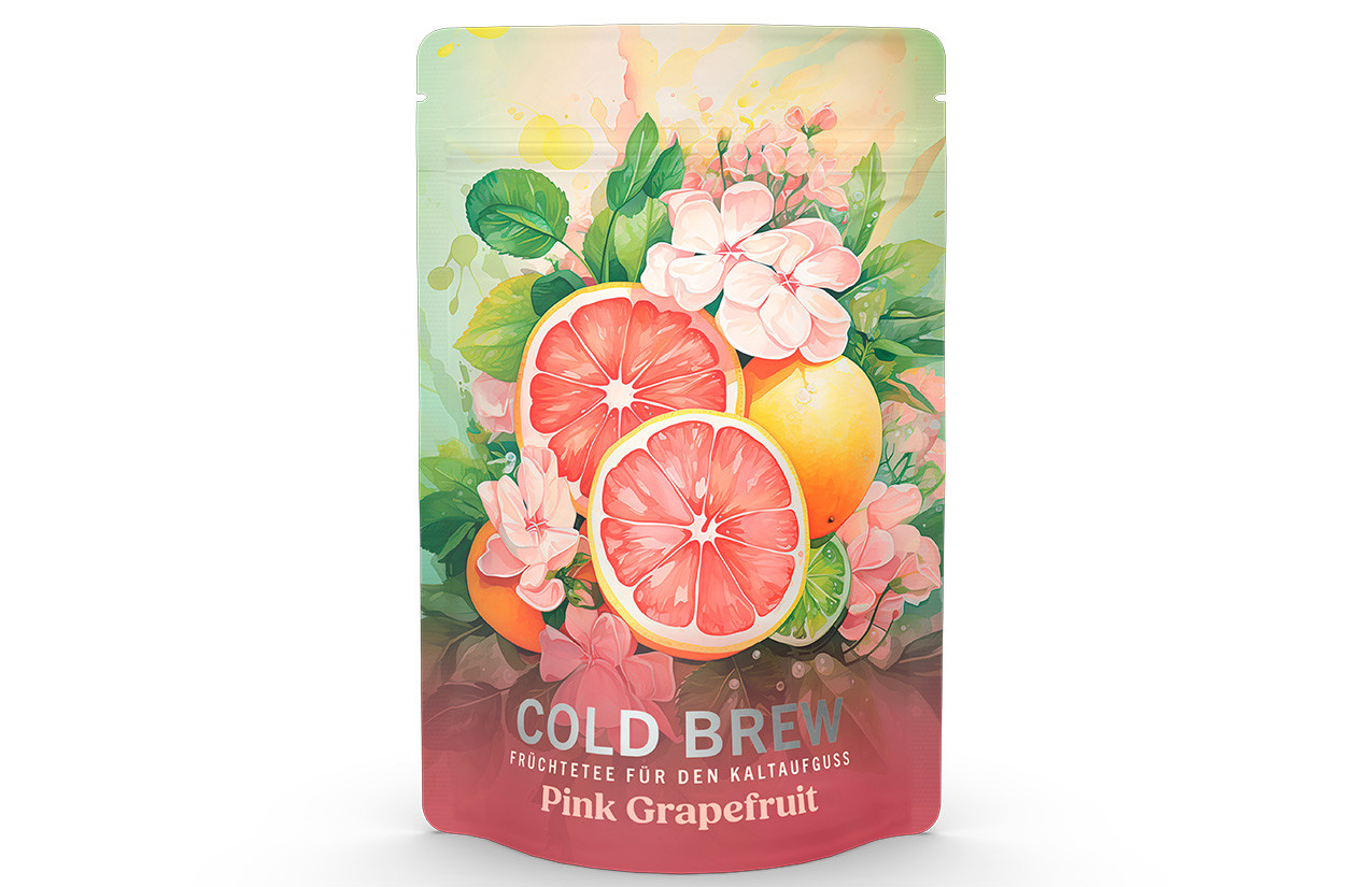 Cold Brew Früchtetee 'Pink Grapefruit' - 100g