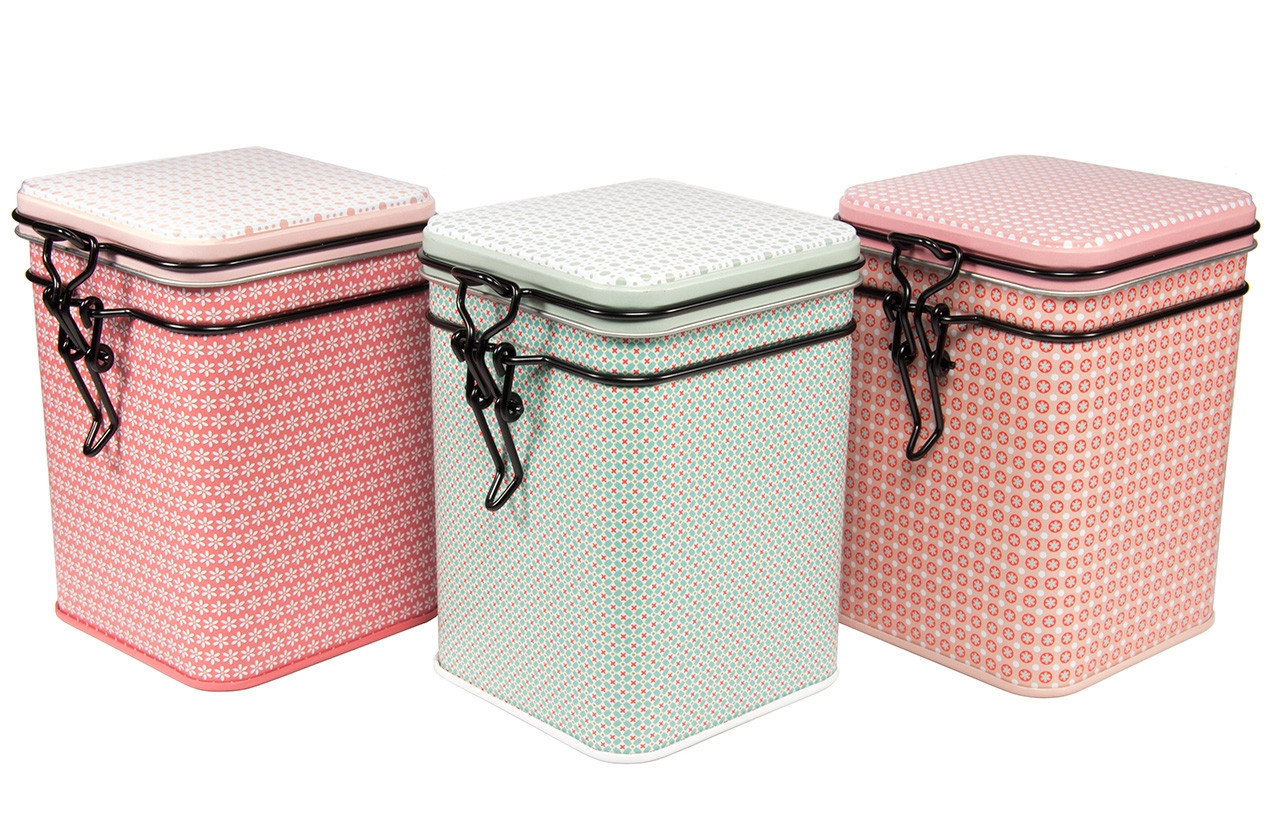 Teedosen-Set 'Bella', je 150g (3er Set)